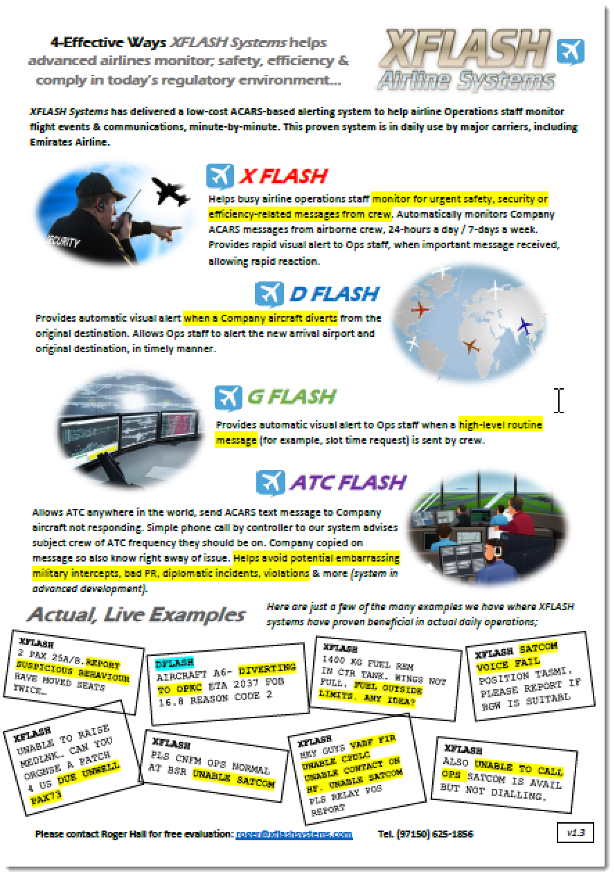 Alerting & Monitoring Systems - XFLASH Systems